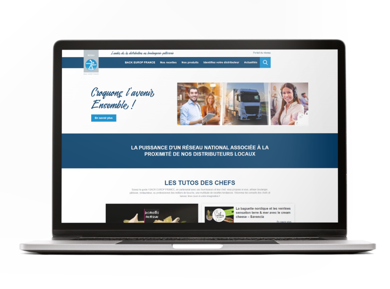 BACK EUROP FRANCE lance son nouveau site Internet